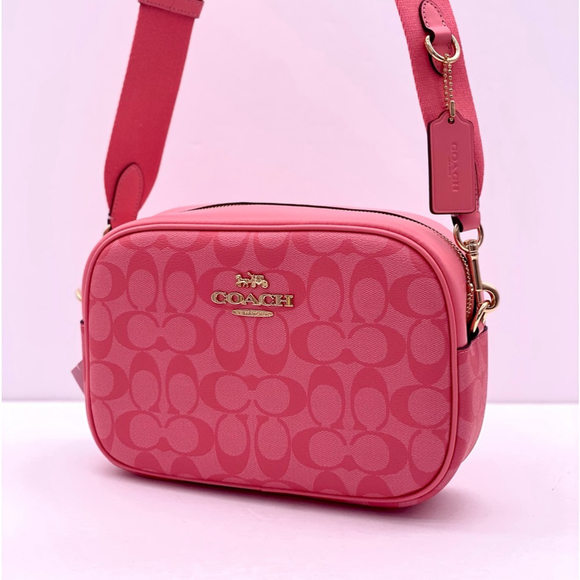 Coach | Bags | Coach Jamie Camera Bag In Blocked Signature Canvas ...